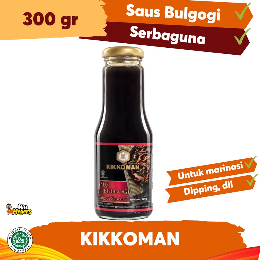 Jual Kikkoman Saus Bulgogi Halal 300 gr | Shopee Indonesia