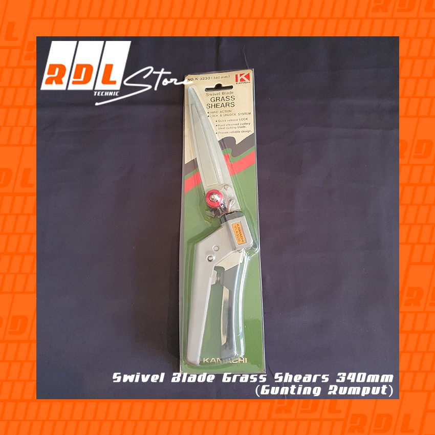 Jual Swivel Blade Grass Shears 340mm (Gunting Rumput) | Shopee Indonesia