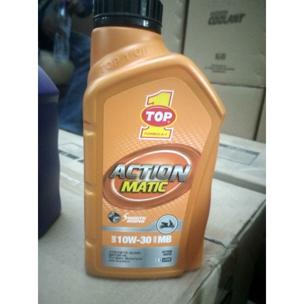 Jual Oli Top 1 Matic 0.8 Liter SAE 10W-30 Oli Top One | Shopee Indonesia