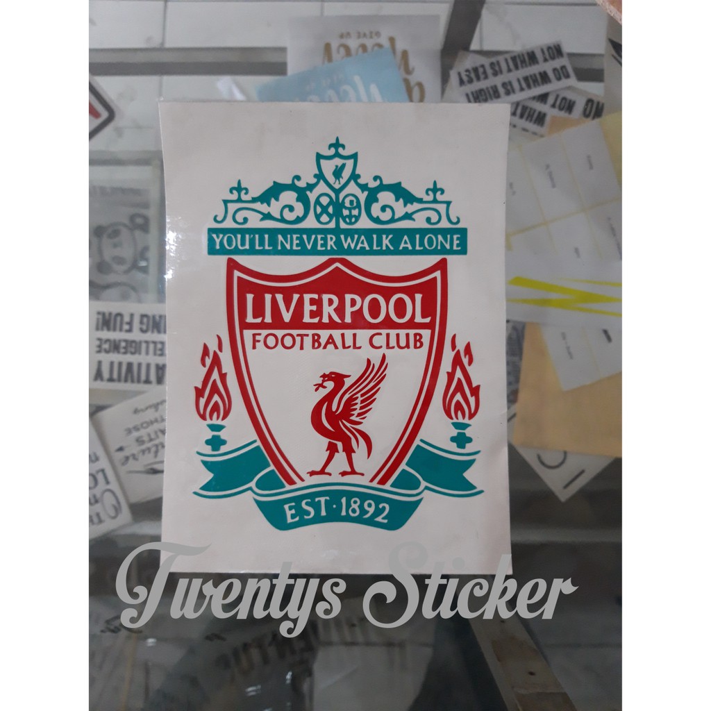 Jual STIKER LIVERPOOL LOGO STICKER VINYL DECAL | Shopee Indonesia
