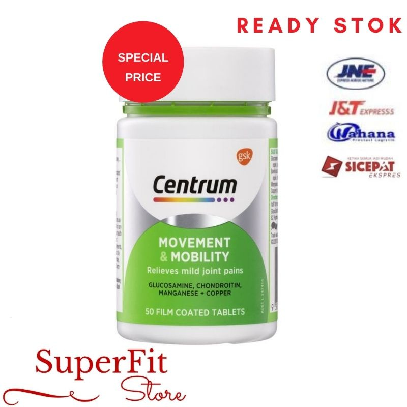 Jual Centrum Movement & Mobility - 50 Tablet | Shopee Indonesia