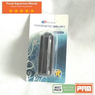 Jual SIKAT MAGNET PEMBERSIH LUMUT KACA AQUARIUM RESUN MAGNETIC BRUSH ...