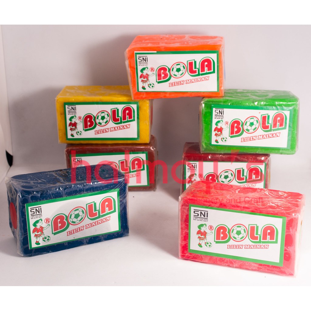 Jual LILIN MAINAN / PLASTISIN BOLA UKURAN BESAR ( 10,5 X 6,4 X 5 CM ...