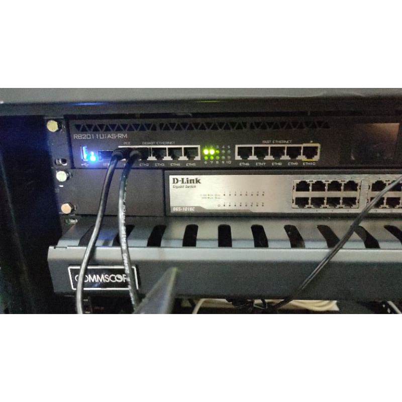 Jual Rack Server Indorack 8U + Router Mikrotik + SwitchD-Linkl | Shopee ...