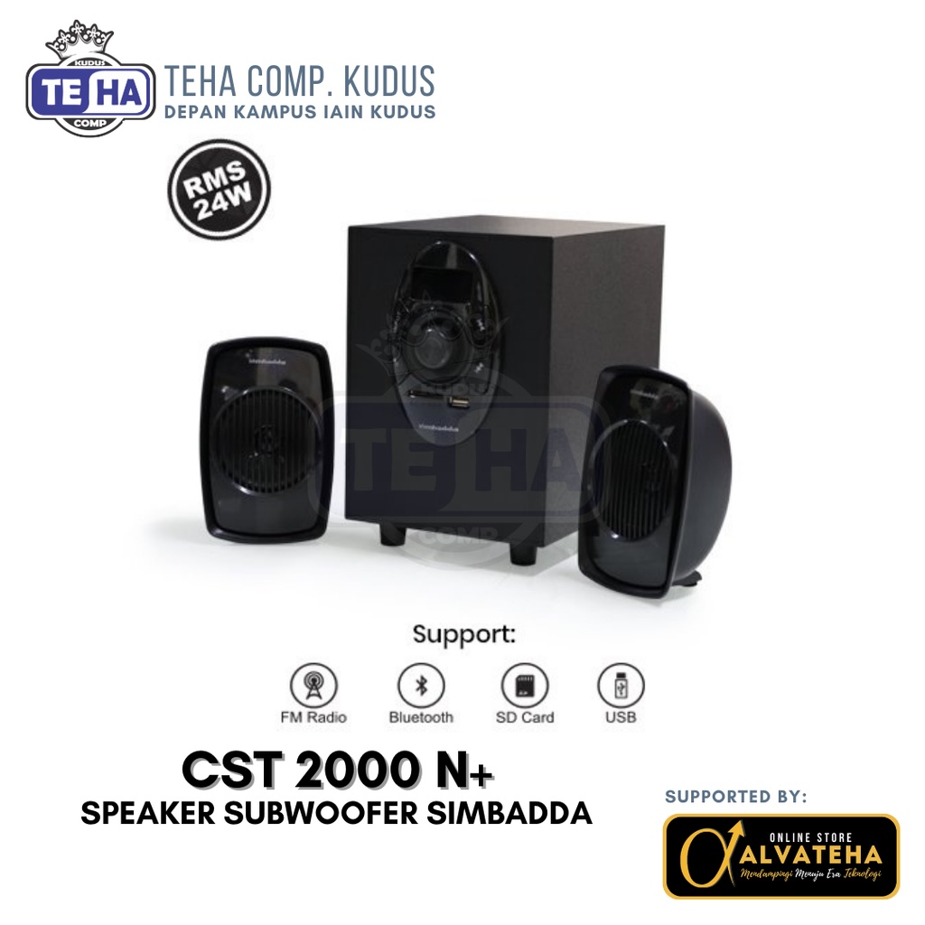 Jual Speaker Simbadda CST 2000N Subwoofer Power Bass Speaker Aktif ...