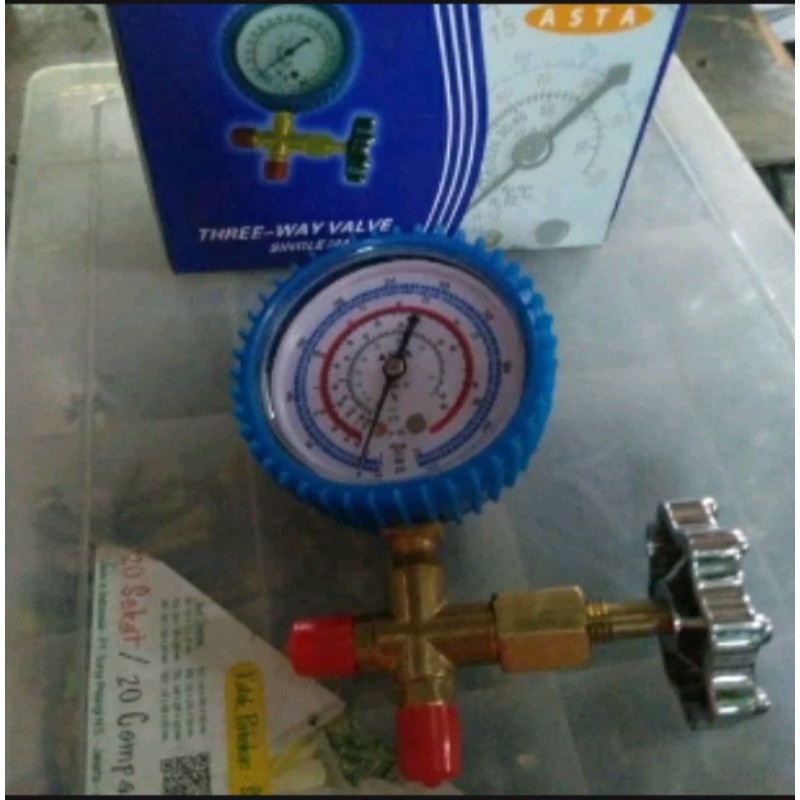 Jual Single MANIFOLD Freon R22,R134a, R410a dan R32 | Shopee Indonesia