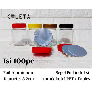 Jual Seal Botol / Seal Toples PET Induksi Aluminium Foil 5cm / Foil 8 ...