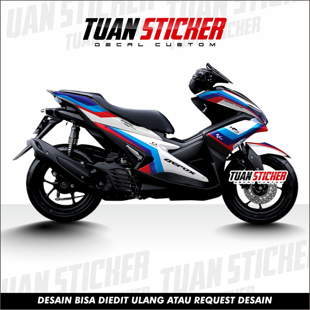 Jual Stiker aerox Striping Decal Aerox 155 full body sticker aerox 155 ...