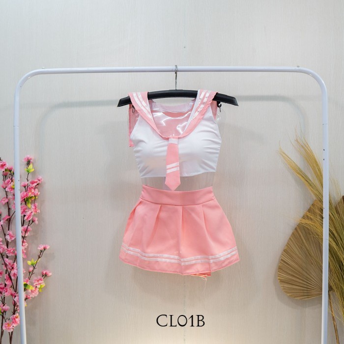 Jual SEXY COSTUME LINGERIE COSPLAY SERAGAM JAPANESE STUDENT CL01B ...
