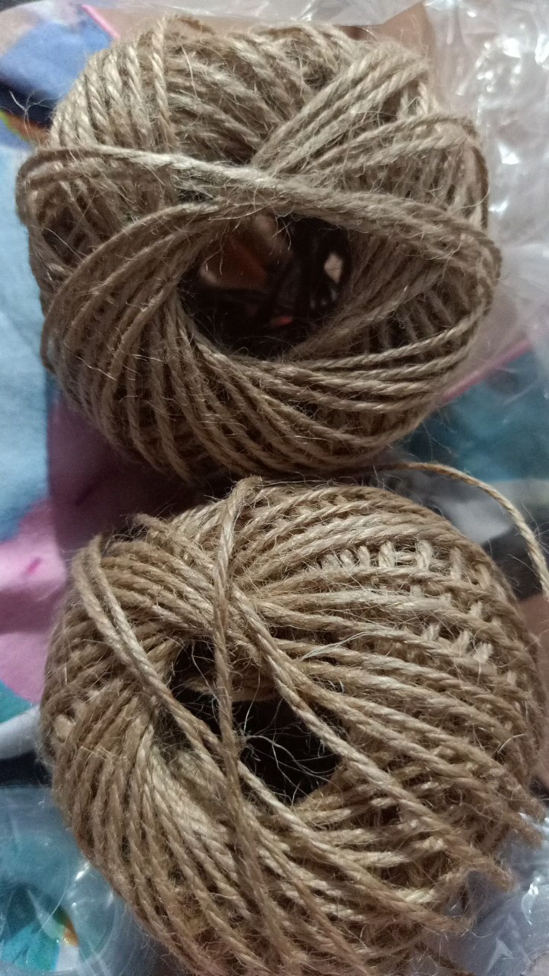 Tali Rami / Hemp Rope / Tali Benang Goni Vintage / tali karung warna ...