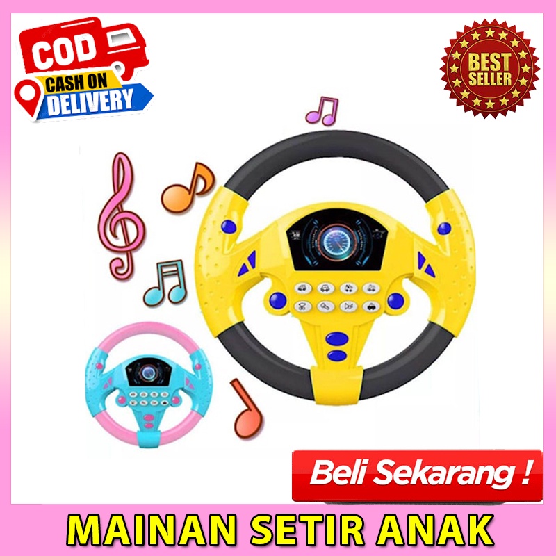 Jual Mainan Setir Stir Mobil Anak Mainan Anak Anak Kemudi Mobil Bisa ...