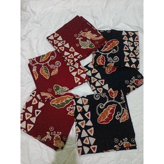 Jual Batik Cap Lamongan motif bandeng lele segi tiga | Shopee Indonesia