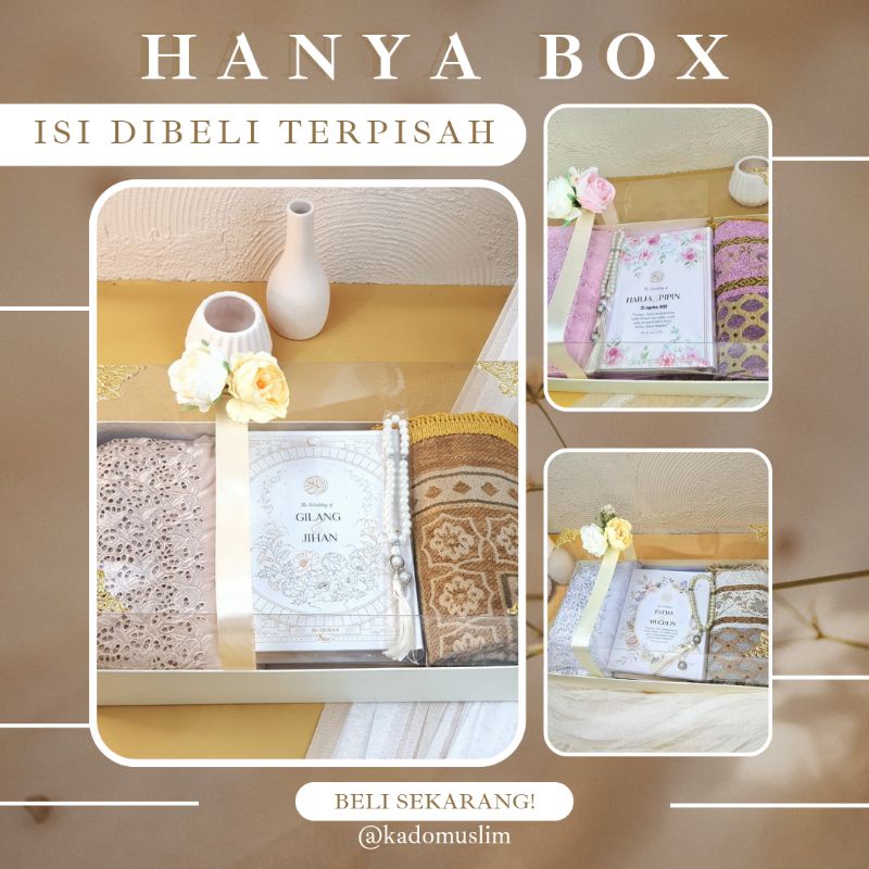 Jual Box Mika Seserahan Hantaran Lamaran Mahar Pernikahan Nikah ...