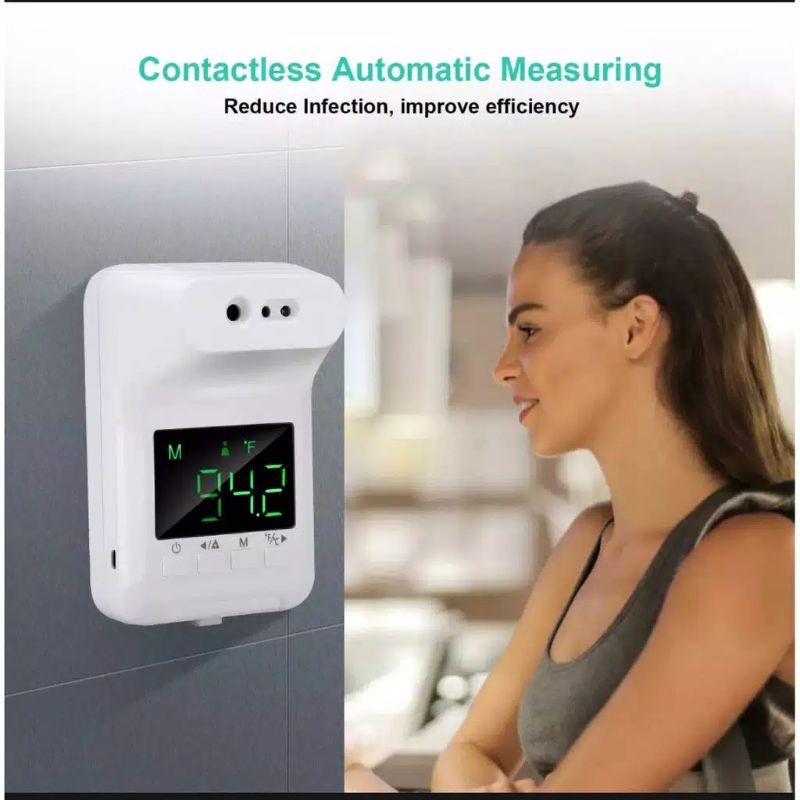 Jual TERMOMETER DINDING TERMOMETER DIGITAL INFRARED K3X | Shopee Indonesia