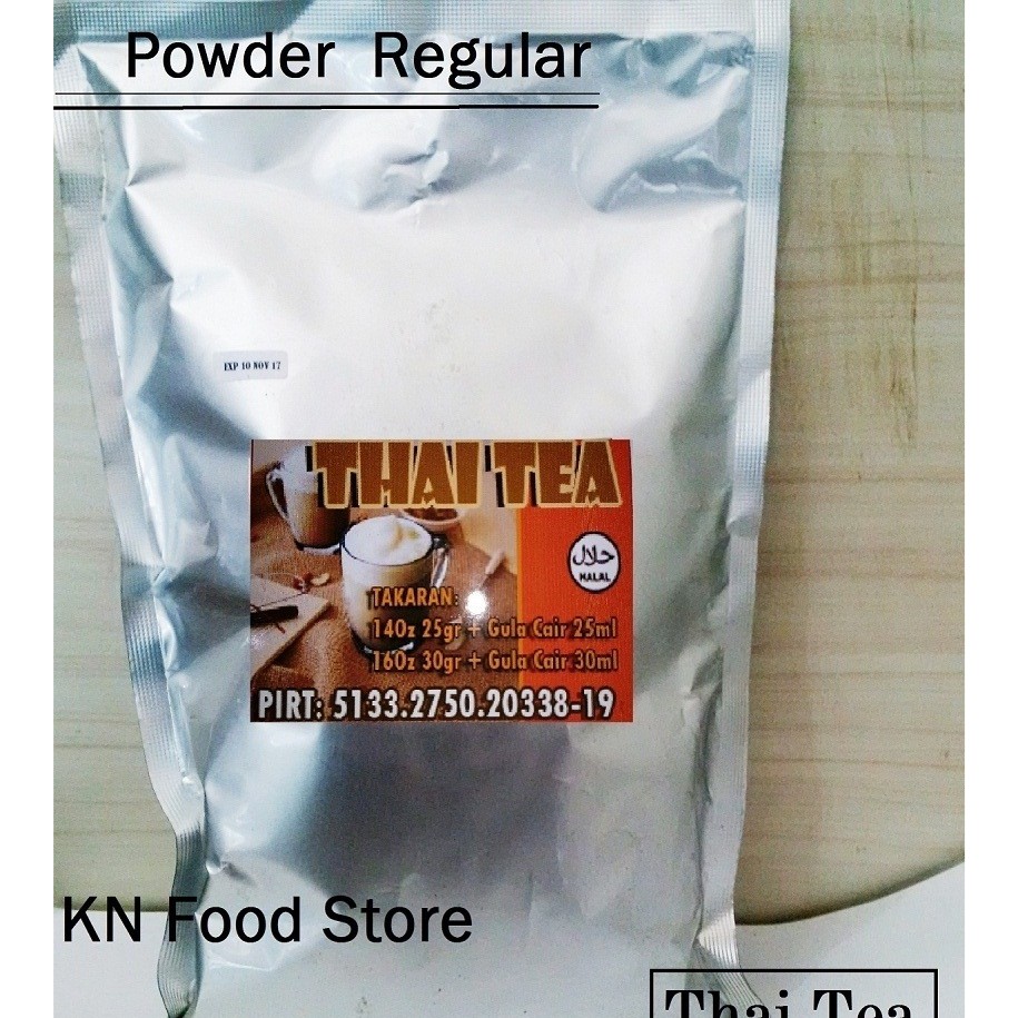Powder Tea Thai Tea - Bubuk Minuman Thai Tea Kemasan 1Kg | Shopee Indonesia