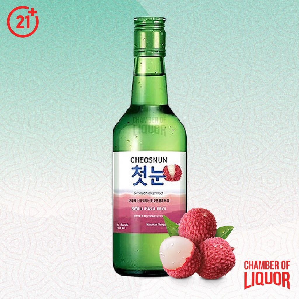 Jual Cheosnun Soju Lychee / Leci Smooth Distilled 360ml | Shopee Indonesia