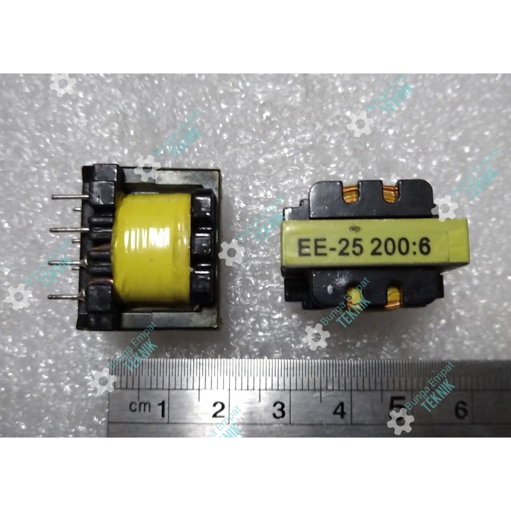 Jual KOMPONEN TRAFO EE25 200:6 | Shopee Indonesia