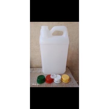 Jual Jerigen 5 liter baru plus tutup segel | Shopee Indonesia