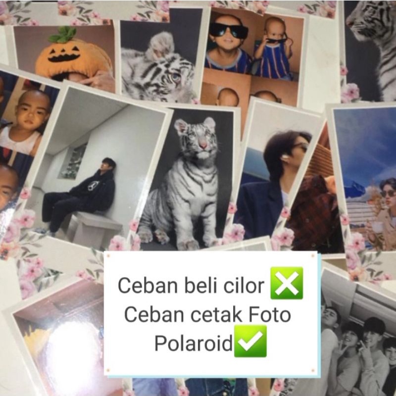 Jual CETAK FOTO POLAROID BERKUALITAS HASIL MEMUASKAN 100% | Shopee ...