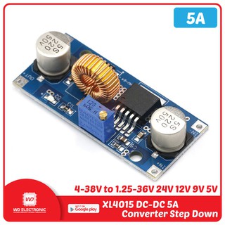 Jual XL4015 DC-DC Step Down 5A Adjustable Module Buck Converter Indonesia|Shopee Indonesia