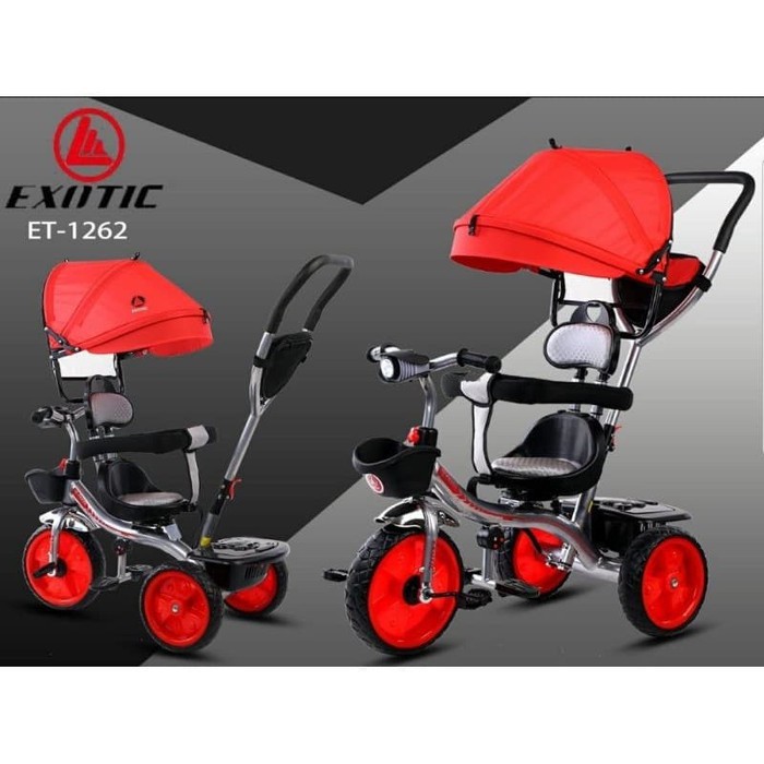 Jual Sepeda Exotic Roda Tiga Serian 1262 | Sepeda Roda 3 Anak | Shopee ...