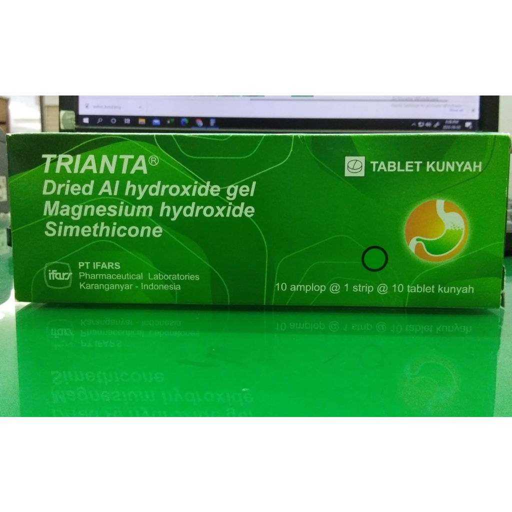 Jual TRIANTA TABLET KUNYAH 1 LEMBAR ISI 10 TABLET | Shopee Indonesia