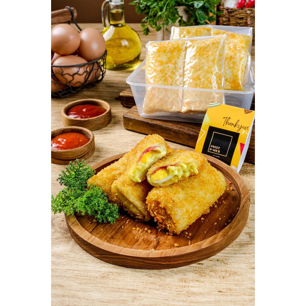 Jual Frozen Risol Mayo Komplit (isi 4 risol mayo) | Shopee Indonesia