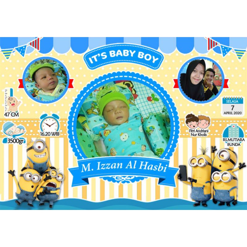 Jual Undangan Aqiqah/Puputan/Tasyakuran isi20pcs Indonesia|Shopee Indonesia