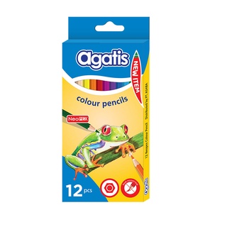 Jual PAKET ALAT TULIS MEWARNAI MENGGAMBAR FLOMO X AGATIS - CRAYON ...