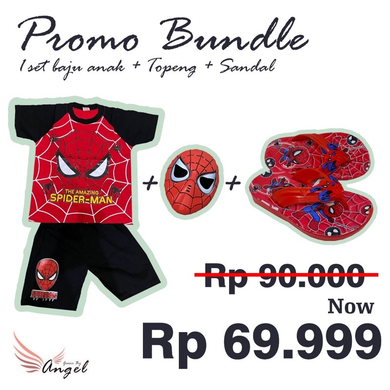 Jual Hampers Lebaran baju setelan baju anak laki laki + topeng + sandal ... Jual Hampers Lebaran baju setelan baju anak laki laki + topeng + sandal ...