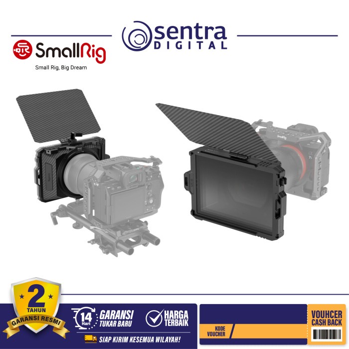 Jual SmallRig Mini Matte Box // SmallRig Mini Matte Box Lite | Shopee Indonesia