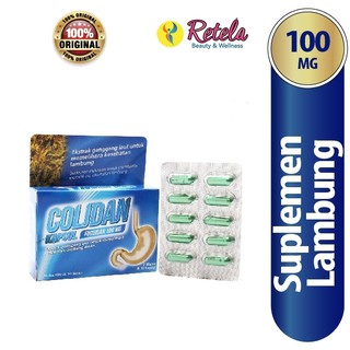 Jual Colidan Fucoidan 100 Mg Menjaga Kesehatan Lambung - 1 Blister Isi ...