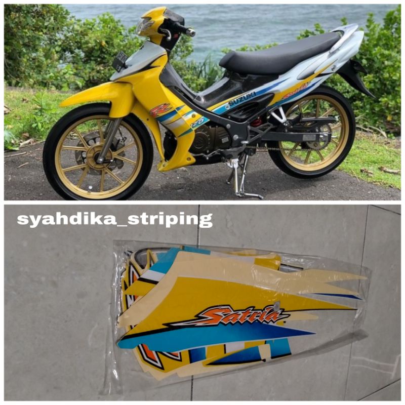 Jual STIKER STRIPING LIS BODY SUZUKI SATRIA HIU 2 TAK | SATRIA R 120 MALASYA 2004 2005 MALASYA ...