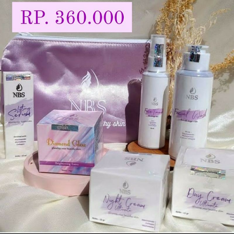 Jual NBS Paket Lengkap | Nbs ultimate + Serum + Diamond Glow | Shopee ...