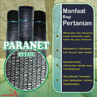 Jual Paranet, Paranet / Paranet / Jaring Tanaman Paranet (Spesifikasi ...