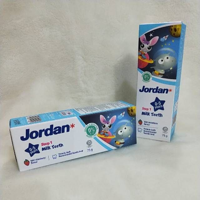 Jual Jordan Toothpaste / pasta gigi step 1 (0-5 tahun) | Shopee Indonesia