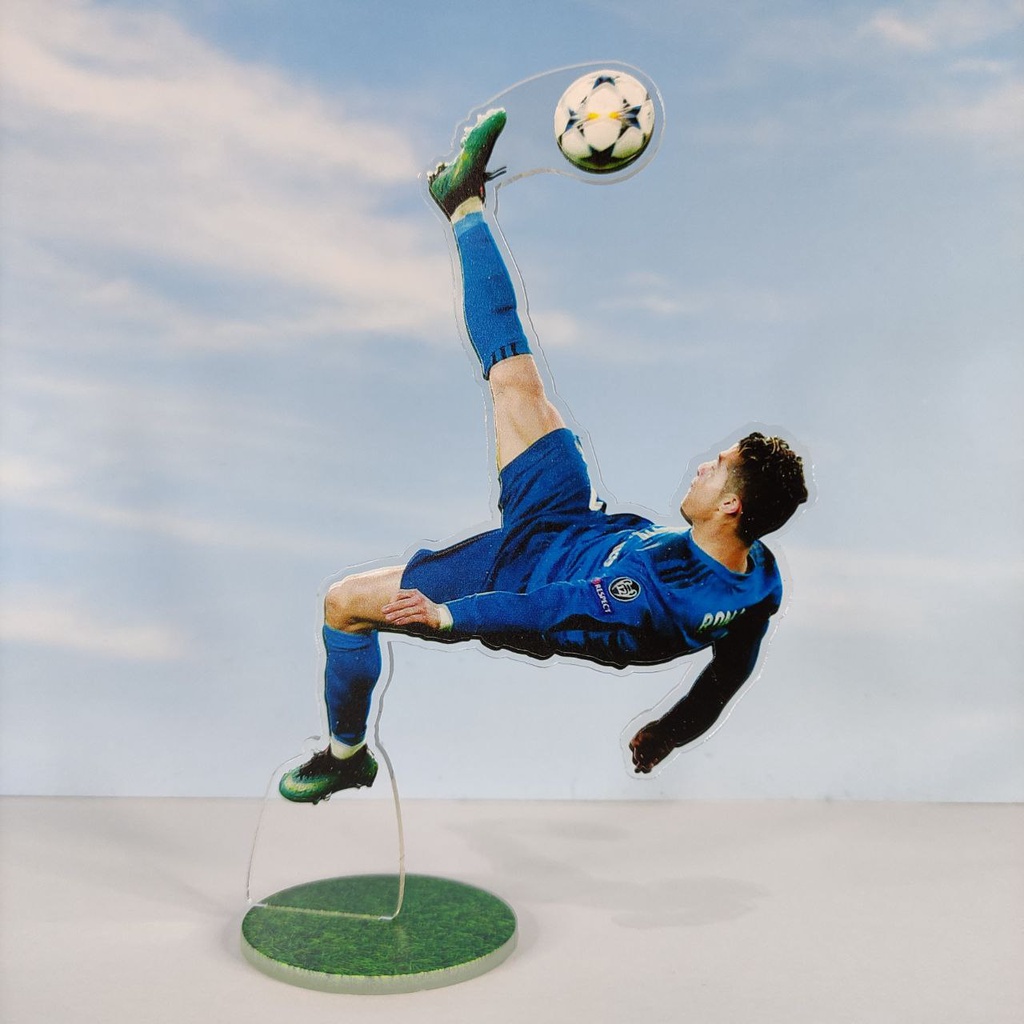 Jual Standee Action Figure Gol Salto Cristiano Ronaldo Real Madrid vs ...