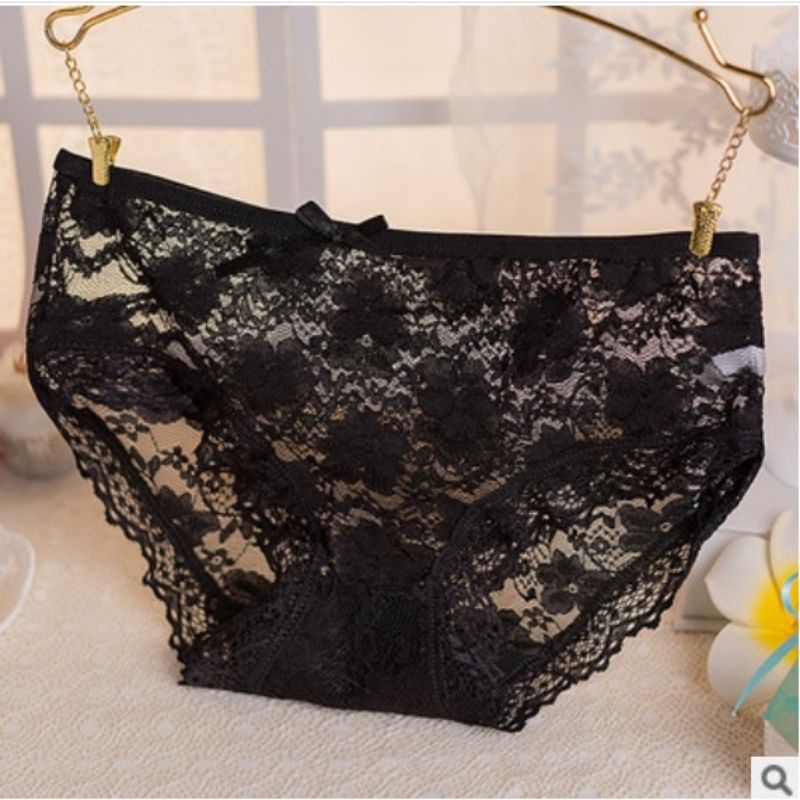 Jual Celana dalam CD seamless anti jeplak wanita cewek lace renda panty ...