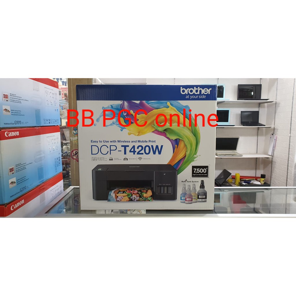Jual Brother DCP-T420W - Printer Ink Tank Colour AIO Multifunction WiFi ...