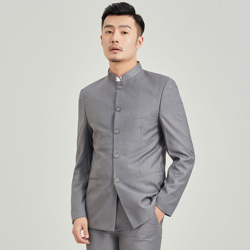Jual JAS MANDARIN SLIMFIT JAS MANDARIN CASUAL HITAM JAS PRIA JASKO ...