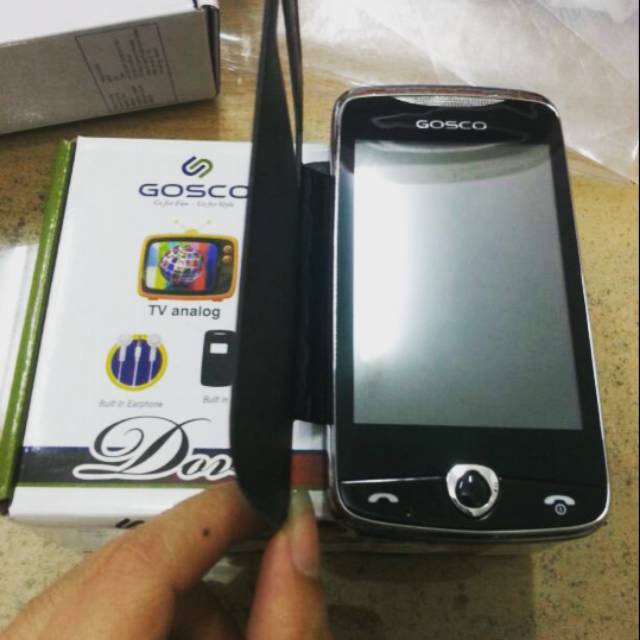 Jual Hp gosco dove 3522 tv analog dual sim card Indonesia|Shopee Indonesia