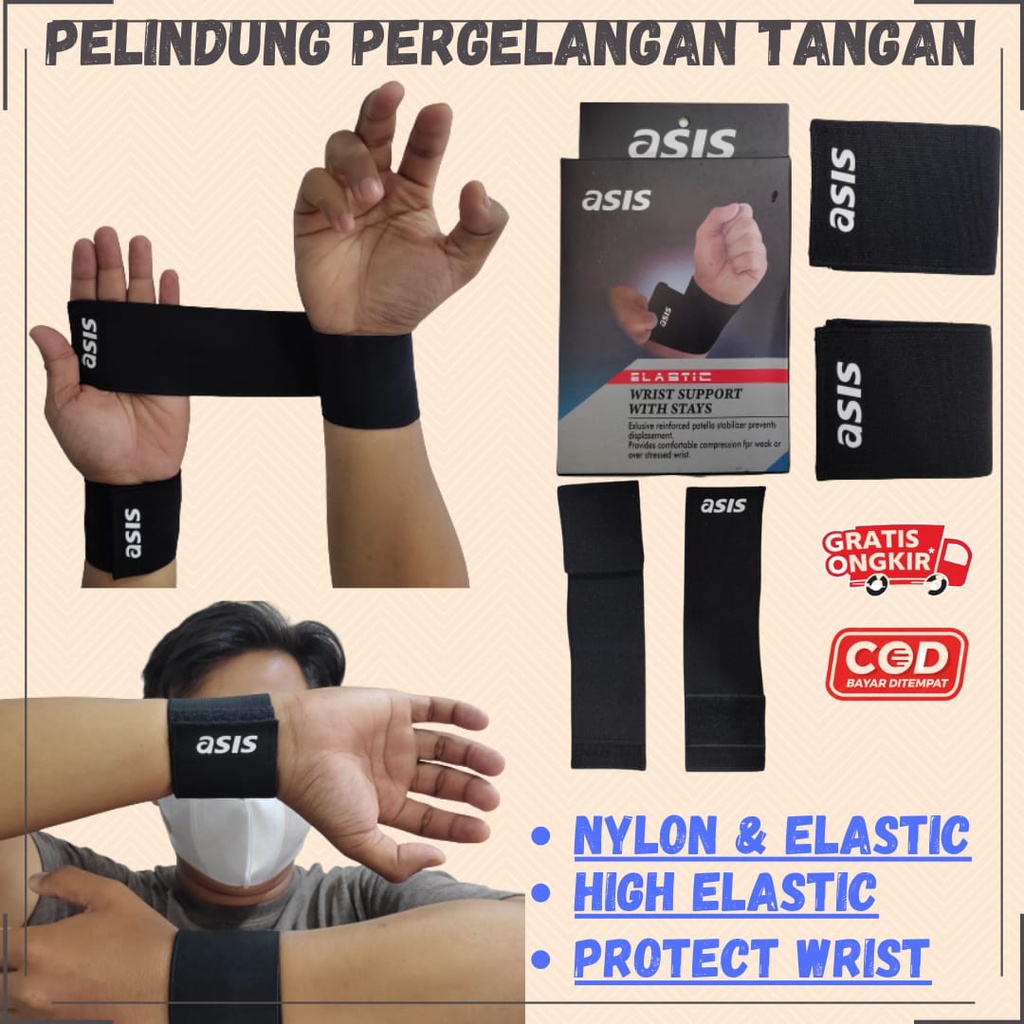 Jual Deker Pelindung Pergelangan Lengan Tangan Wrist Support WristBand ...