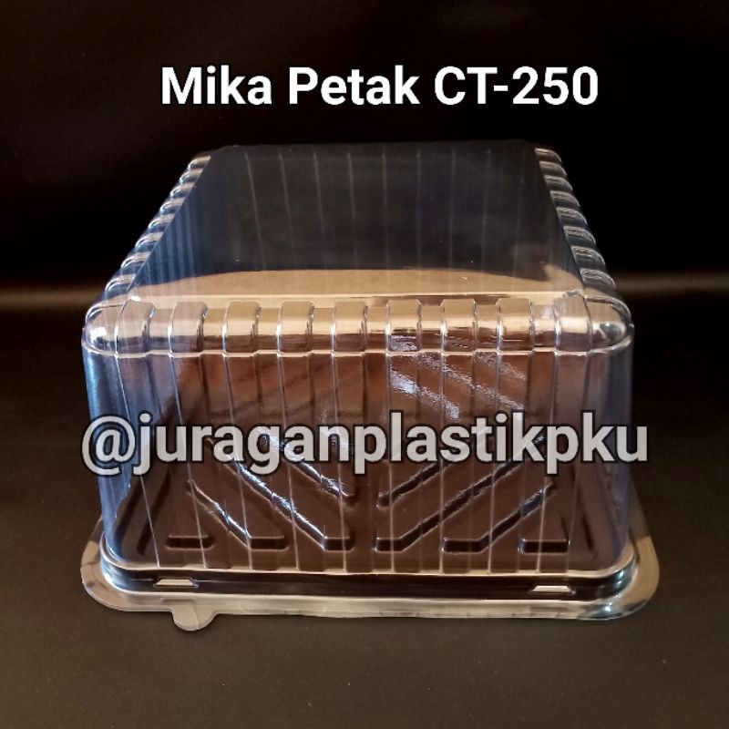Jual Mika Plastik Petak CT-250 / Wadah Tray Kue Tart Tumpeng Bolu ...