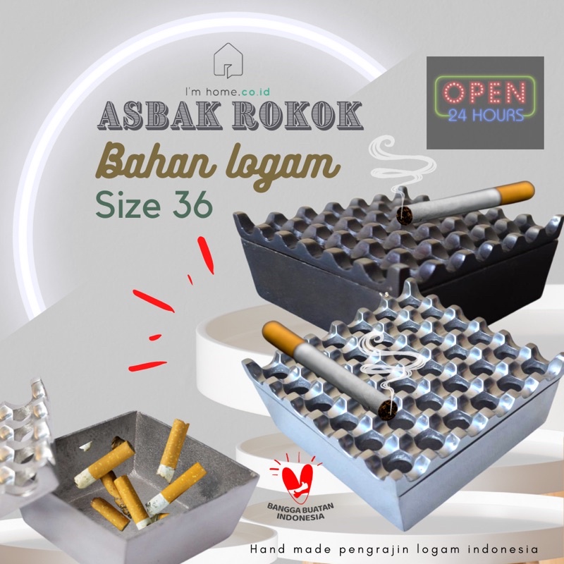 Jual Asbak Rokok Unik Tempat Rokok ASBAK tutup rokok abu rokok puntung ...