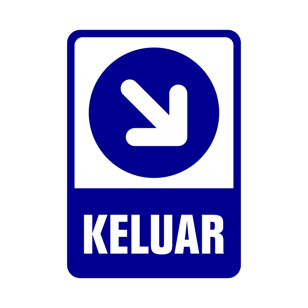 Jual Rambu Penunjuk Arah Masuk 35cm X 50cm Plat Alumu - vrogue.co