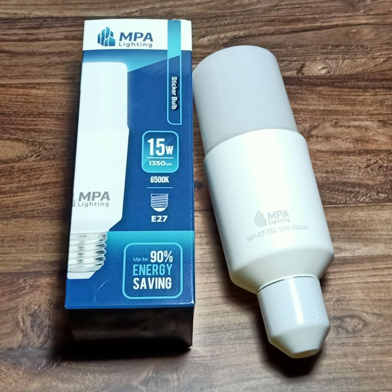 Jual lampu led sticker bulb MPA 15watt putih | Shopee Indonesia