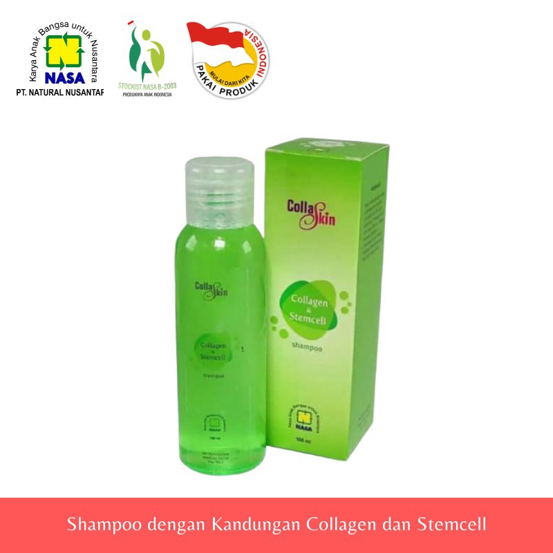 Jual Jual Produk Collagen Shampo Stemcell Apel 100 ml - Shampoo Rambut ...