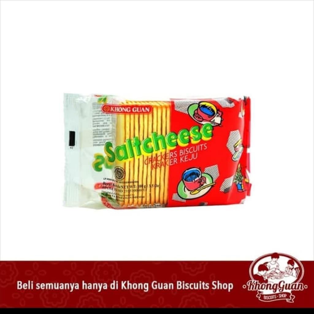 Jual Khong Guan Saltcheese Pocket 100 Gram | Shopee Indonesia