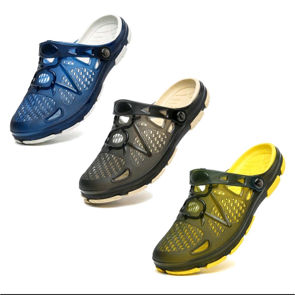 Jual BSS - Sandal Slop Pria Import Musim Panas Slippers Men Outdoor ...