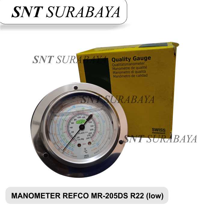 Jual MANOMETER REFCO MR 205 DS - R22 (LOW). REFCO MR 205 DS. JUAL ...